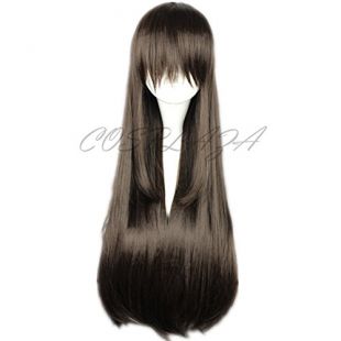 COSPLAZA - COSPLAZA Perruque longue brune Anime Cosplay Wigs Noragami ...