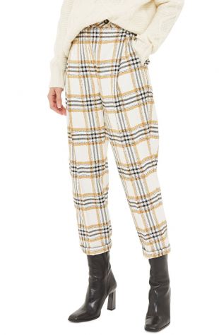 Topshop - Three Button Tapered Trousers