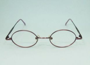VintArtStore - Exclusive Eyeglass Frame Oval Lens Shape Metal Size 44 ...