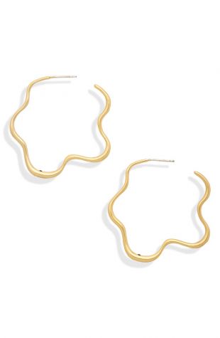 Madewell - Wavy Hoop Earrings