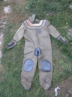 Soviet Russian USSR diving suit for 12 bolt diving helmet VR 12 | eBay