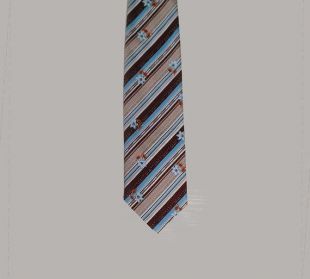 Nightofjoyvintage - Cravate, cravate large, 70 ' s, Mod cravate, bleu ...