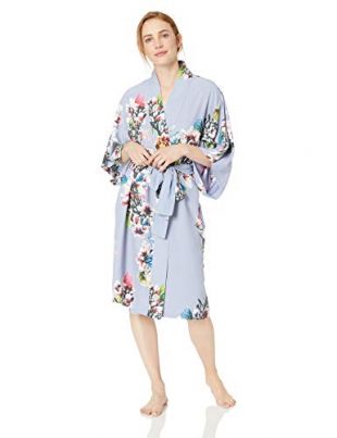 Natori - Natori Women's Printed Charmeuse Robe