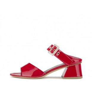 agl - AGL Red Patent Leather Sandal