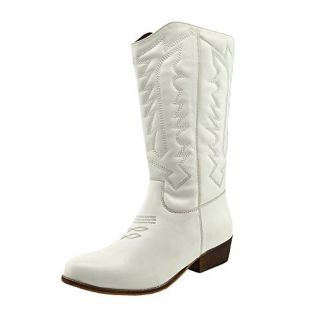 Kick Footwear - Kick Footwear Ladies Designer Cowboy Biker Boots Womens ...