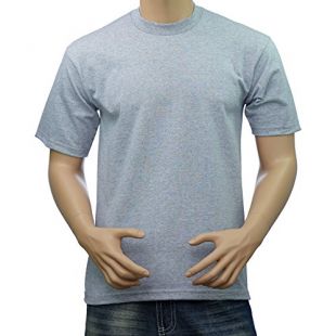 Pro Club - Pro Club Men's Heavyweight Cotton Short Sleeve Crew Neck T ...