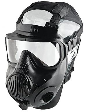 Avon Protection Systems - Mask, Twin Port, PU Lens, Rubber Facepc, M