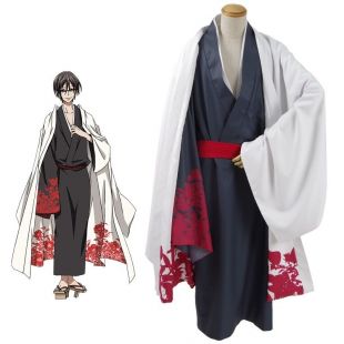 SERVAMP Tsubaki Kimono Daily Uniform Cosplay Costume With Customized