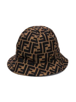 Fendi - Fendi Kids FF Logo Bucket Hat