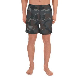 Starcovedesign - Camo Mens shorts, Short camouflage gris, short d’été Athletic hommes Dark ...
