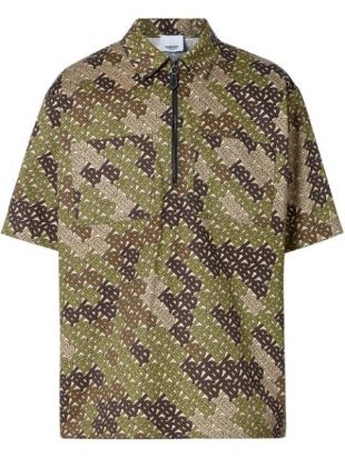 Burberry - Burberry short sleeve monogram print shirt