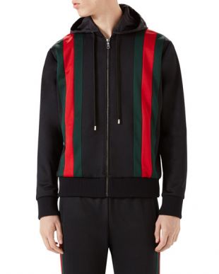 Gucci - Web-Striped Track Jacket