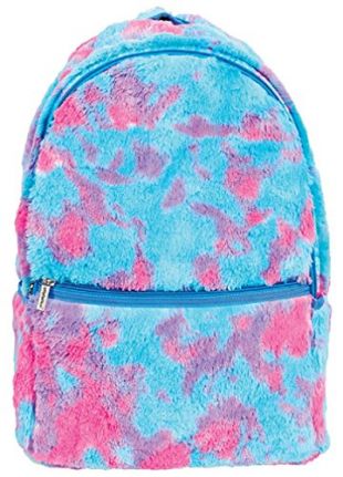iscream - iscream Girls' Sherbert Tie Dye Furry Fun Backpack for School ...