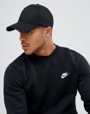Asos - Asos baseball cap in black