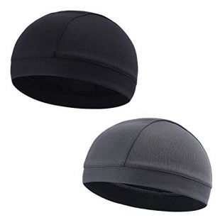 Koolip - Moisture Wicking Cooling Skull Cap/Helmet Liner/Running Beanie ...