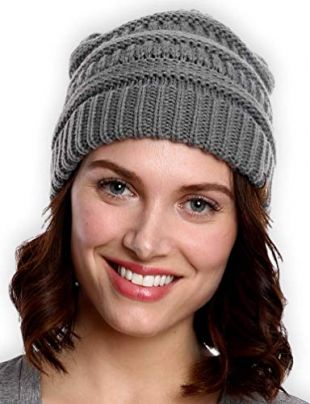 Tough Headwear - Tough Headwear Womens Cable Knit Beanie - Warm & Soft ...