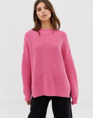 Whistles - Chunky ribbed oversized jumper