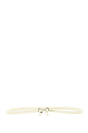 Betsey Johnson - Bow Cobra Chain Stretch Belt