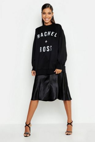 Boohoo - Boohoo Sweat à slogan Ross + Rachel