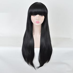 lightinthebox - Perruques de Cosplay Noragami Homura Akemi Noir Longue ...