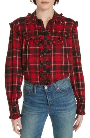 Polo Ralph Lauren - Ruffle Plaid ShirT