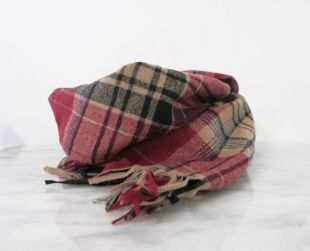 Unbranded - Vintage Pendleton, Wool Scarf, Plaid Scarf, Winter Scarf ...