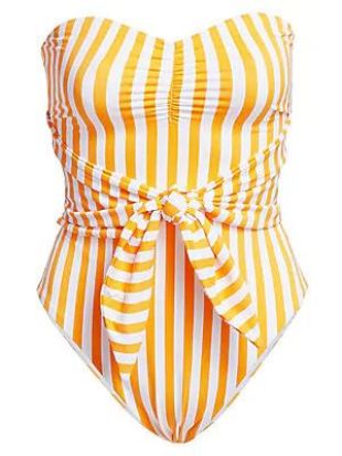 onia - X WeWoreWhat Capri Striped One Piece Swimsuit
