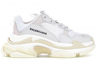 Balenciaga - Balenciaga Triple S White (W) (2018 Reissue)