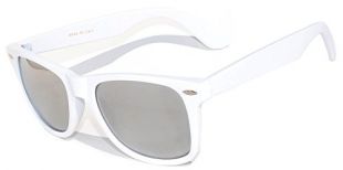 owl - Vintage Retro Classic Silver Mirror Reflective Lens Sunglasses ...