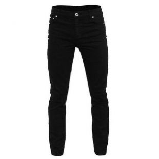 Relco - Jeans Slim homme - stretch - style Indie / pop - noir