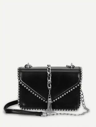 Shein - Sac à bandoulière avec chaîne