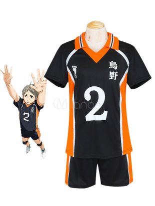 milanoocom - Haikyuu !! Sugawara Koushi Cosplay Costume N2 Jersey