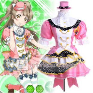 Love Live Fruit Fresh Kotori Minami Dress Cosplay Costume Full Set FREE ...