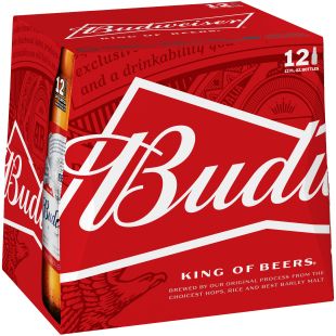 Budweiser - Budweiser® Beer, 12 Pack 12 fl. oz. Bottles - Walmart.com