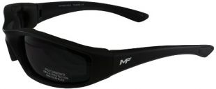 MF - MF - Lunettes de Soleil - Homme Black Frame/Super Dark Lens