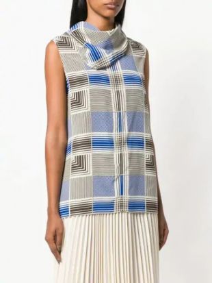 joseph - Scarf Neck Blouse