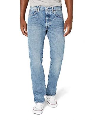 Levi's - Levi's 501 LEVI?SORIGINAL FIT, Jeans Homme, Bleu (FRET), W33/L34