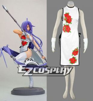 ezcosplay - Ikki Tousen Kanu Unchou Cheongsam Cosplay Costume