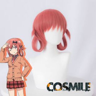 Kurumizawa Gabriel DropOut Chief Angel Akuma Wig Hair Cosplay Anime Sa ...