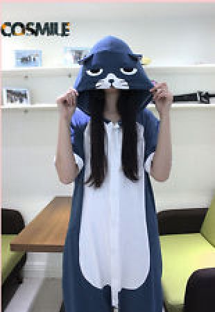 Gabriel DropOut Chief Angel Neko Cat Cute Pajamas Cosplay Home Sa | eBay