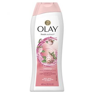 Olay - Olay Fresh Outlast Body Wash - Cooling White Strawberry & Mint ...