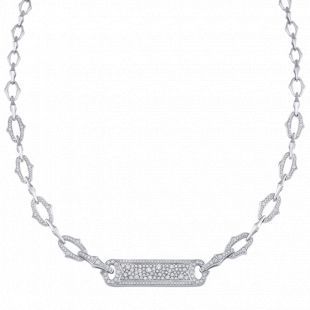 Sara Weinstock - Lucia Bar Tag Necklace