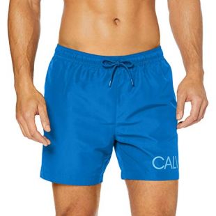 Calvin Klein - Calvin Klein Men's Medium Drawstring-Side Swim Trunks ...