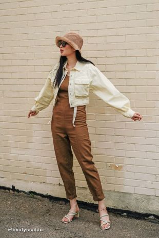 BDG - Jules Puff Sleeve Cropped Jacket