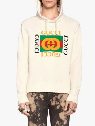 Gucci - Gucci Sweat à Capuche Imprimé Gucci - Farfetch
