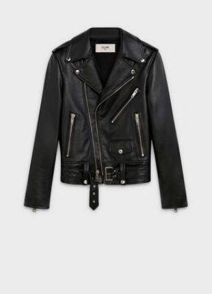 Celine - Custom Cropped Biker Jacket