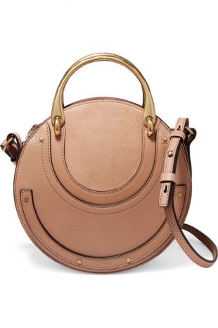 Chloé - Pixie Leather and Suede Shoulder Bag