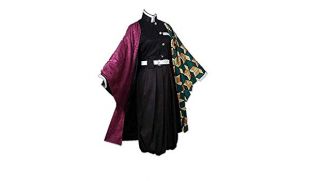 COSPARKY Anime Demon Slayer: Kimetsu no Yaiba Tomioka Giyuu Cosplay ...
