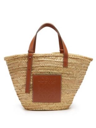 Loewe - Sac panier tissé à finitions cuir | Loewe | MATCHESFASHION FR