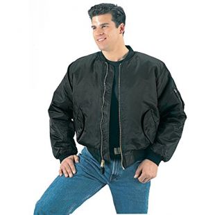 Rothco - Rothco Men'S Ultra Force Ma-1 Flight Jacket Navy Blue, Large